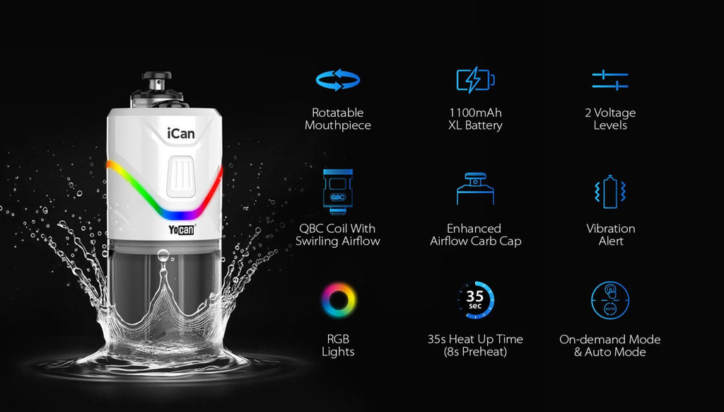 Yocan iCan Electronic Dab Rig Sale $79.95 Canada!!! Great Deal! Fast ...